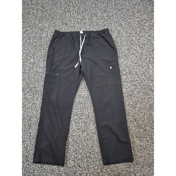 Figs | Pants | Figs Technical Collection Cairo Cargo Scrub Pants Black ...
